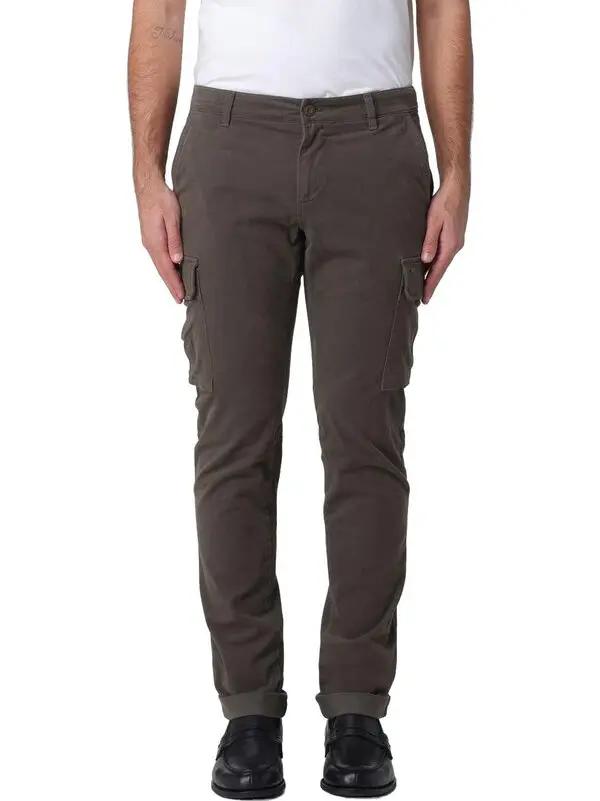 MASON'S Cargo Trousers - Mud