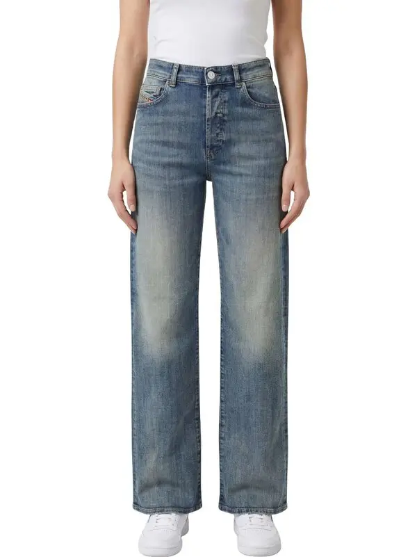 DIESEL® D-sent Wide Leg Jeans - Blue