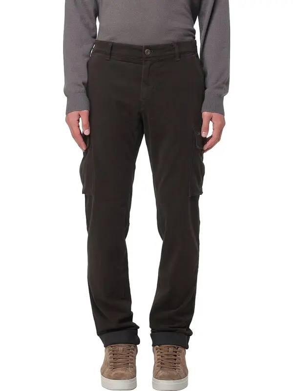MASON'S Tailored Cargo Trousers - Ebony