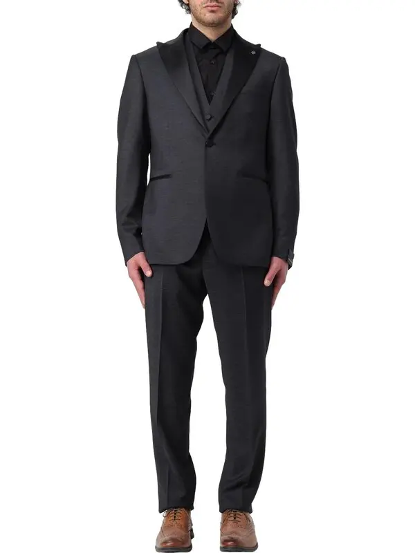 Tagliatore Suit Colour - Black