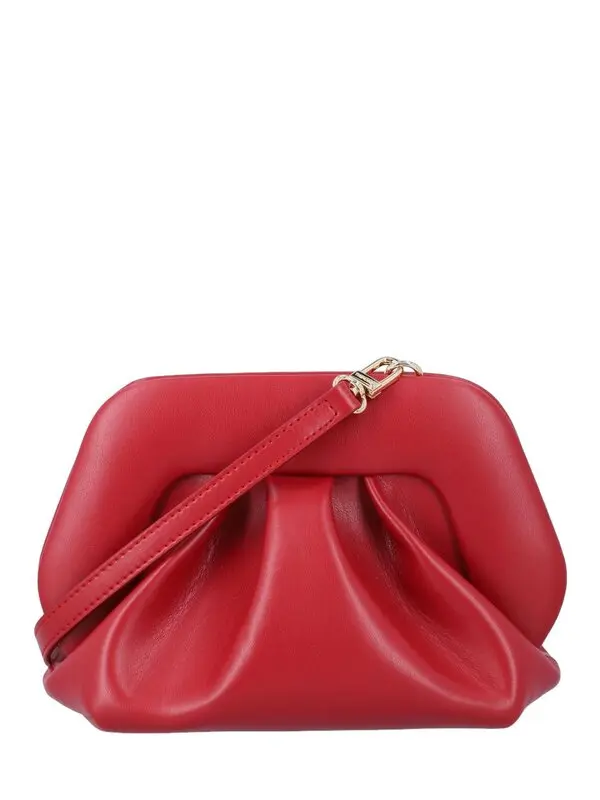 THEMOIRE Bios Vegan Leather Clutch - Red