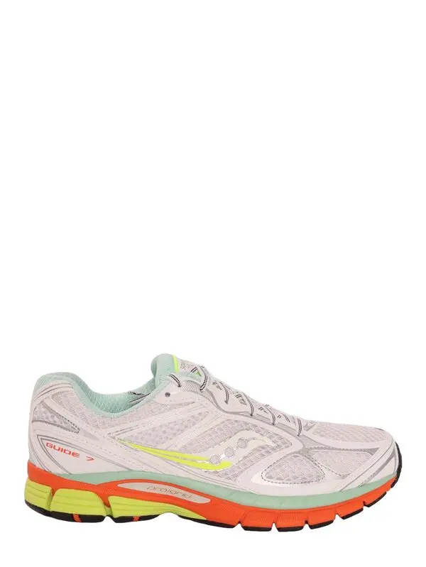 Saucony Progrid Guide Mesh And Rubber Sneakers - White 2