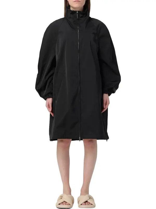 Marni Zip-up Jacket With Stand Collar - Black