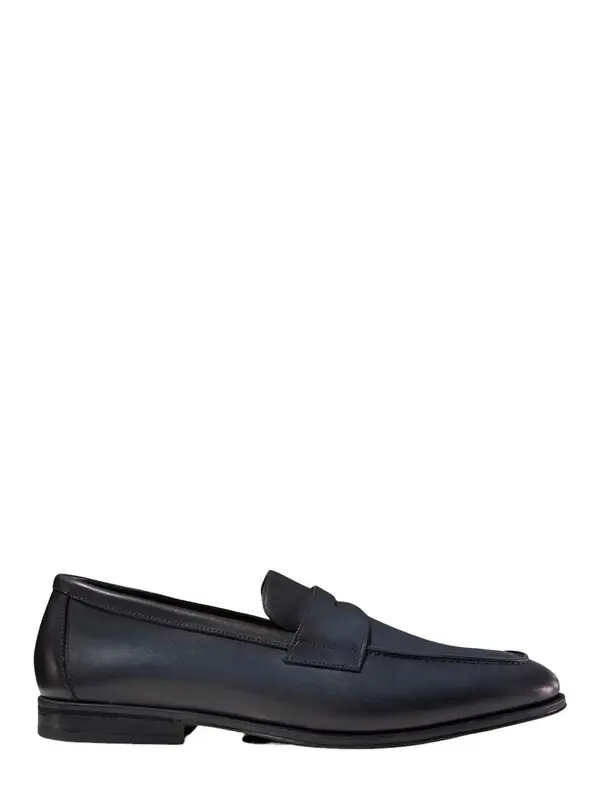 DOUCAL'S Leather Loafers - Blue