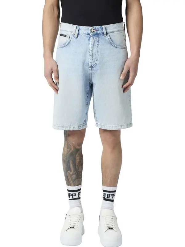 Philipp Plein Sports Shorts - Denim