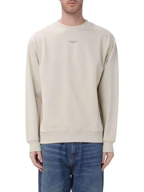 Drole De Monsieur Crewneck Sweatshirt - Beige