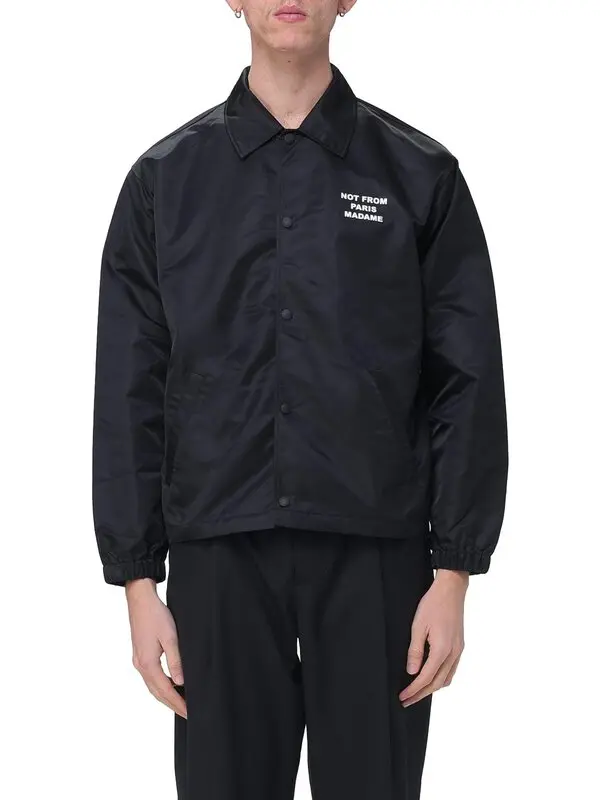 Drole De Monsieur Printed Jacket - Black
