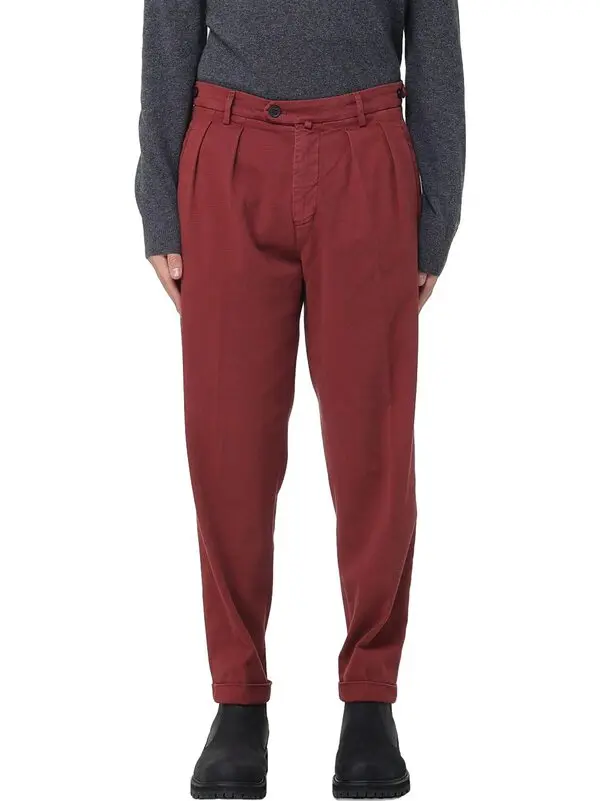 MASON'S Tailored Trousers - Red