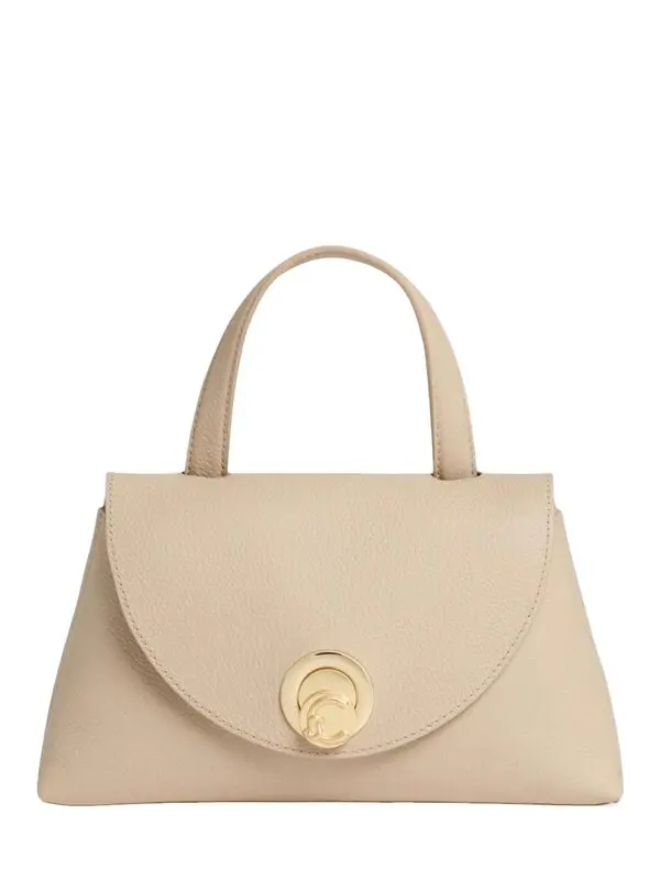 COCCINELLE Nikla Grained Leather Handbag - Green
