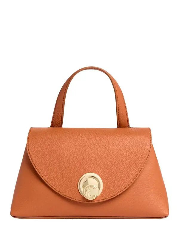 COCCINELLE Nikla Grained Leather Handbag - Red