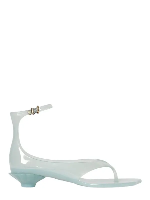 Chloé Heeled Sandals - Gnawed Blue