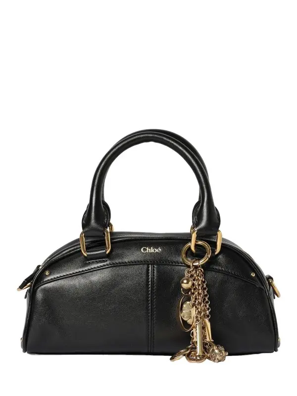 Chloé Handbag With Charms - Black
