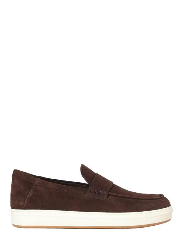 Hogan Suede Loafers - Brown