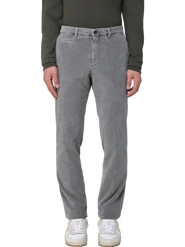 BRIGLIA 1949 Tailored Trousers - Grey