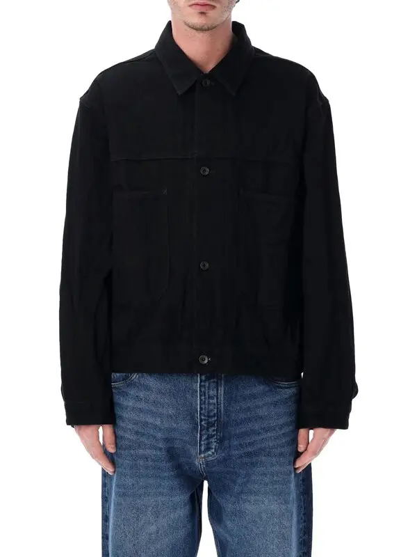 Studio Nicholson Cotton Denim Jacket - Black