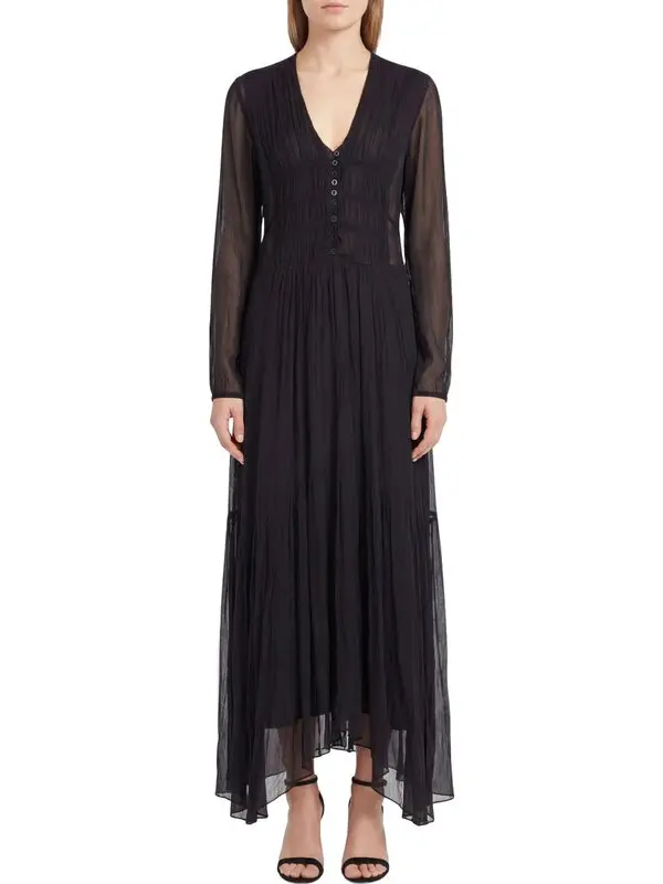 Isabel Marant Étoile Viscose Maxi Dress - Black 1