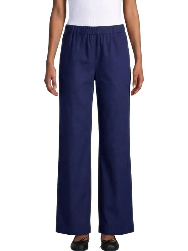 Liviana Conti Julian Cotton Trousers - Blue