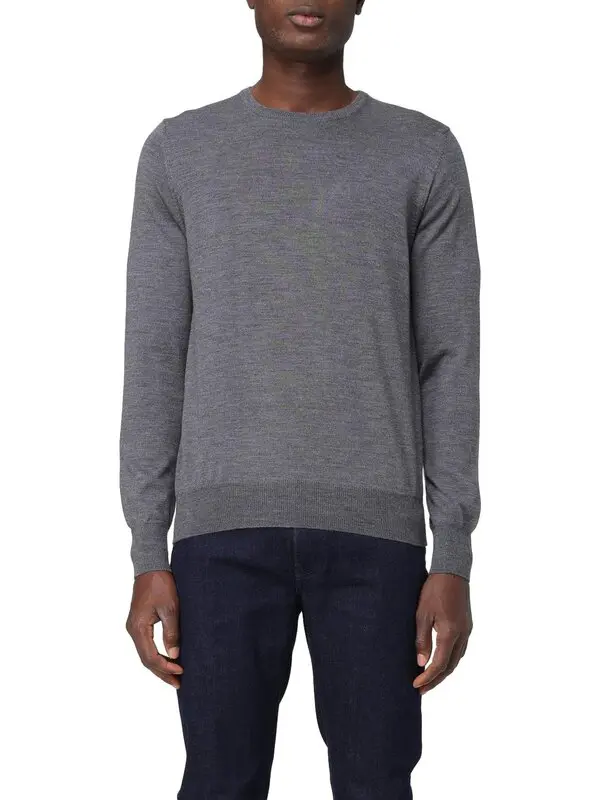 XC Zip-up Fine Knit Jumper - Grey