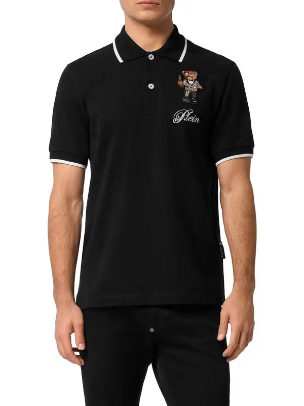 Philipp Plein Polo Shirt - Black