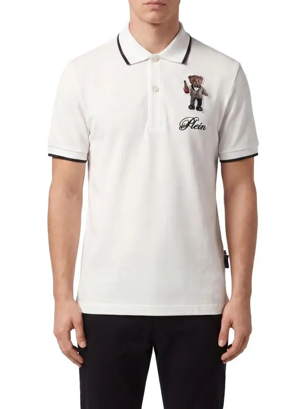Philipp Plein Polo Shirt - White