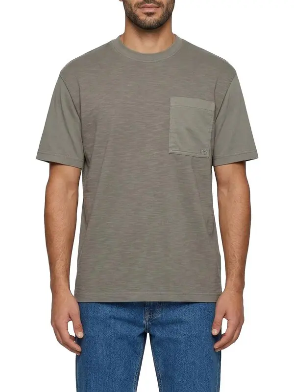 BOSS Basic Cotton T-shirt - Grey