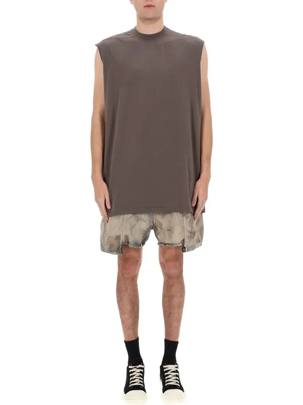 Rick Owens Cotton Tank Top - Brown