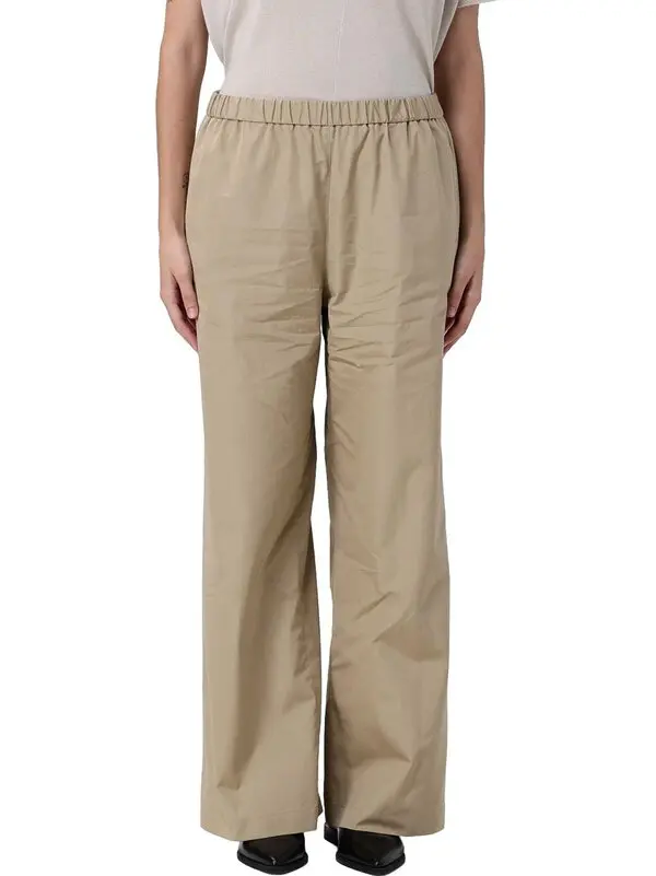Aspesi Wide Leg Trousers - Beige