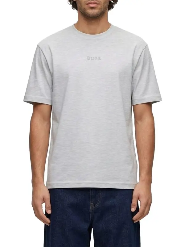 BOSS Basic Cotton T-shirt - Grey