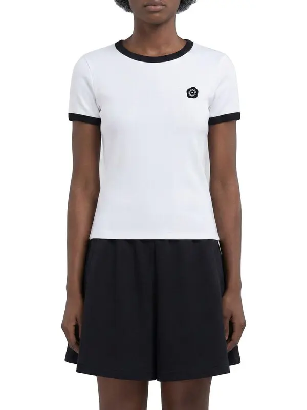 Kenzo Cotton T-shirt With Logo - White