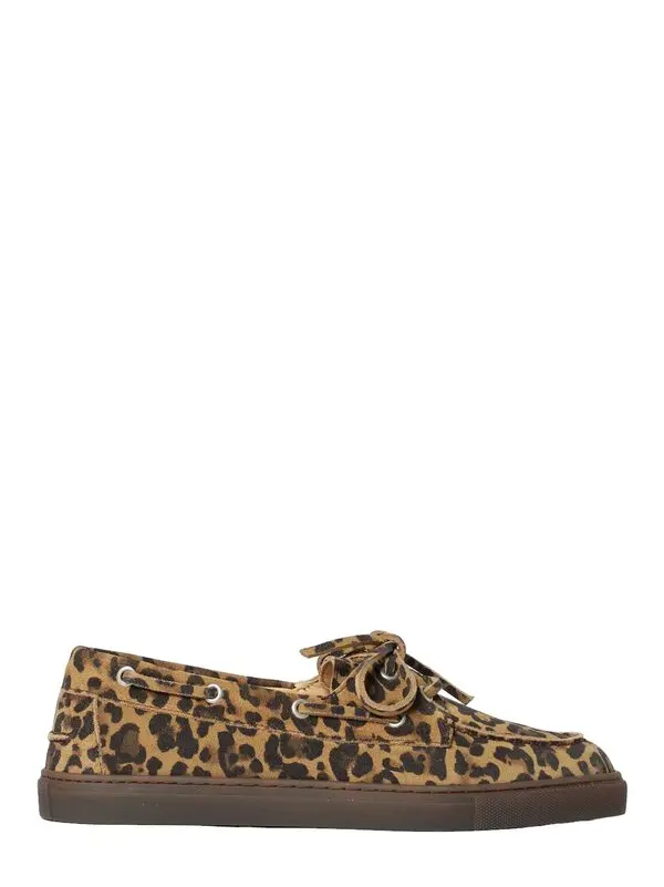 SUMMERY COPENHAGEN Paia Suede Boat Loafers - Multicolor