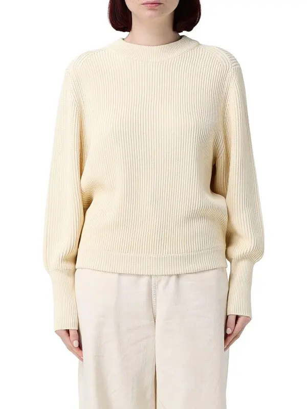 Victoria Beckham Relaxed Fit Crewneck Sweater - Ivory