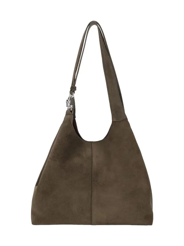 COCCINELLE Leather Shoulder Bag - Mud