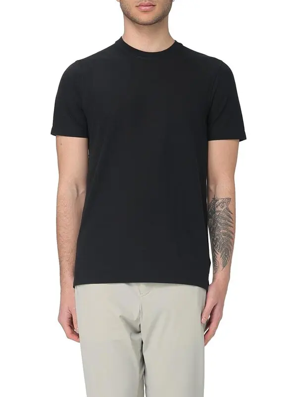 ZANONE T-shirt Colour - Black