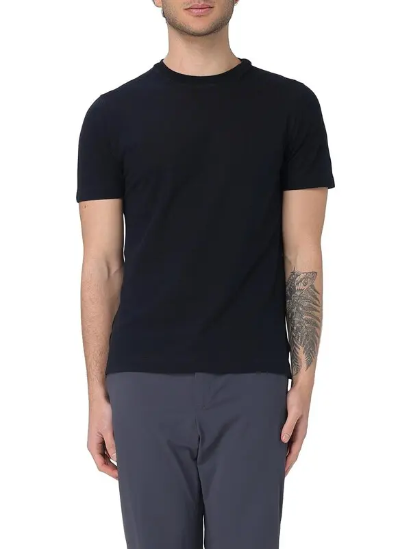 ZANONE T-shirt Colour - Blue