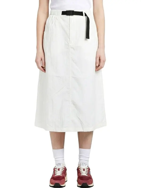 The North Face Recycled Nylon Midi Skirt - White