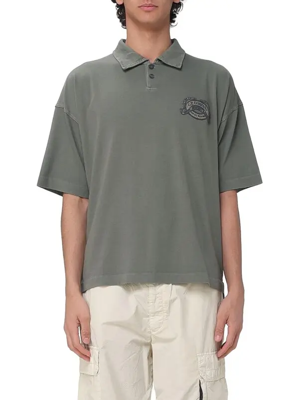 C.P. COMPANY Cotton Polo - Grey