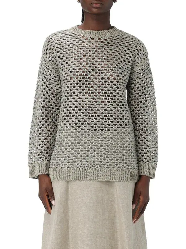 Valentino Garavani Crocheted Sweater - Ecru