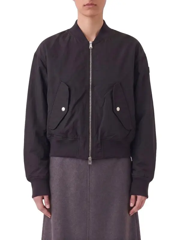 TATRAS Nylon Bomber Jacket - Black