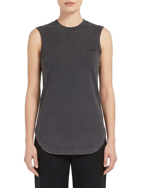 Attico Sleeveless Top - Dark