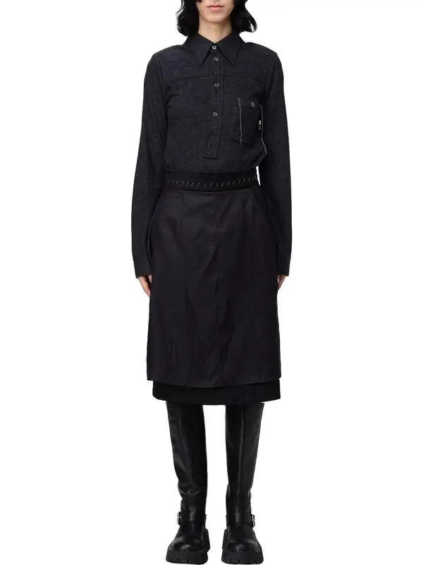 MAISON MARGIELA Midi Dress - Grey