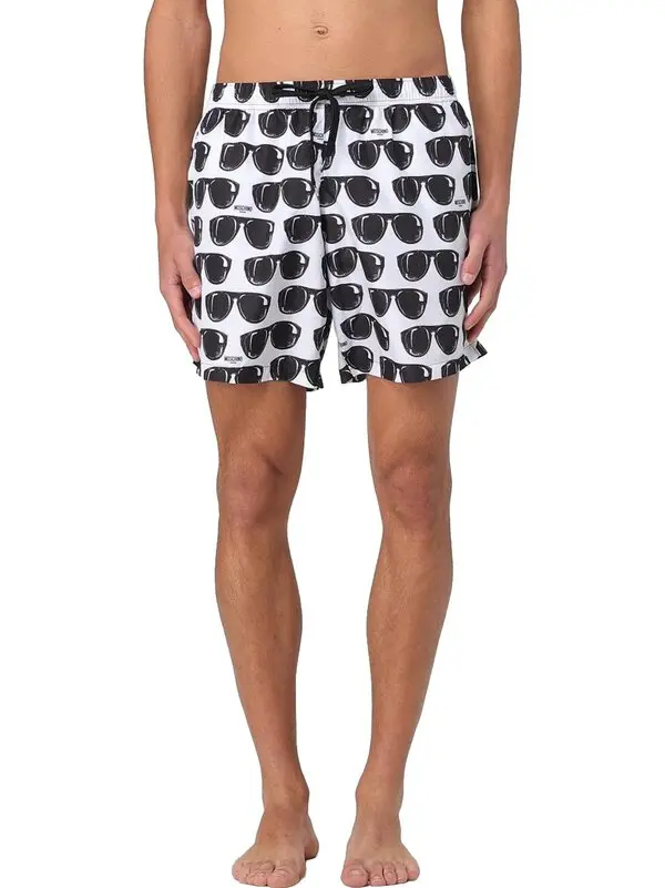 Moschino Printed Swim Trunks - Multicolor