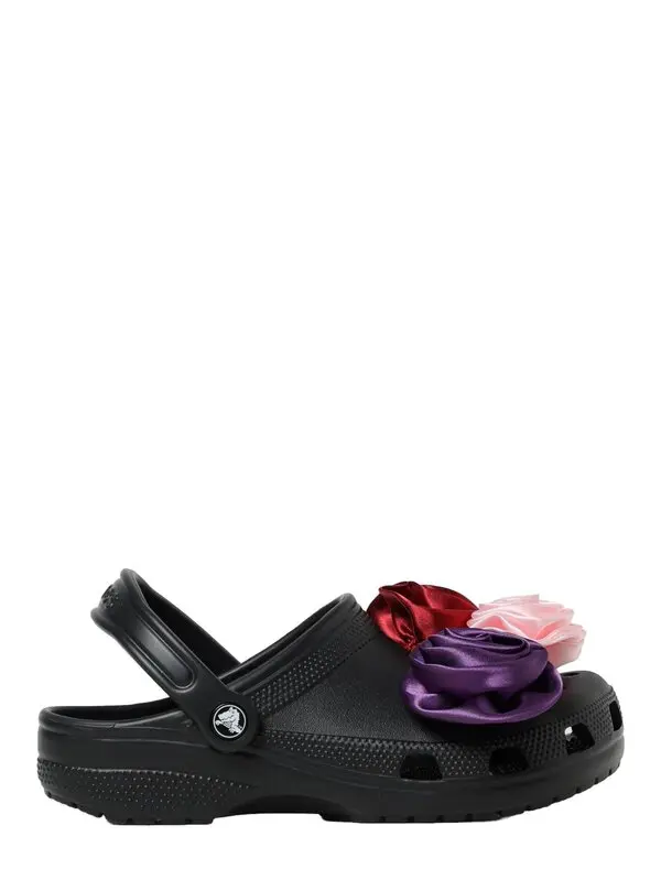 CROCS Embellished Clogs - Black