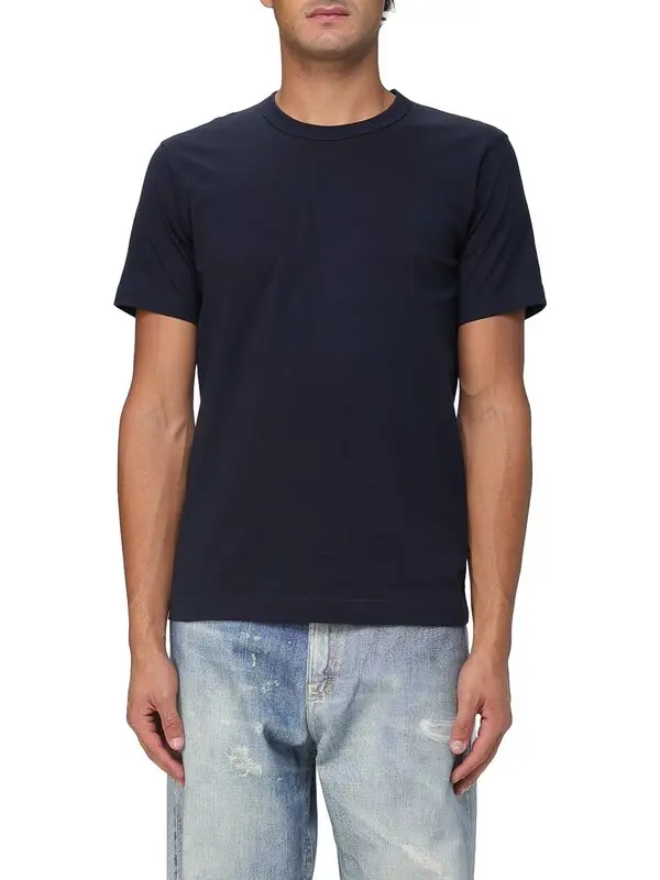 Comme Des Garçons T-shirt Colour - Blue