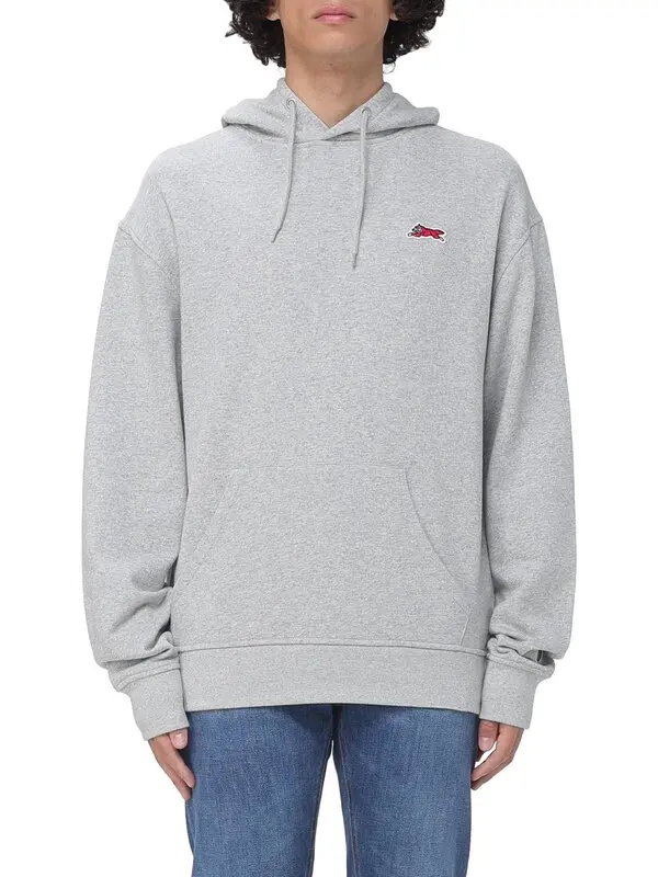 ICECREAM Cotton Hoodie With Logo - Grey