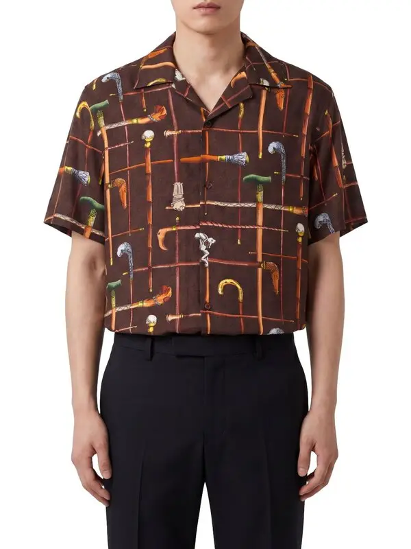Drole De Monsieur Shirt - Brown
