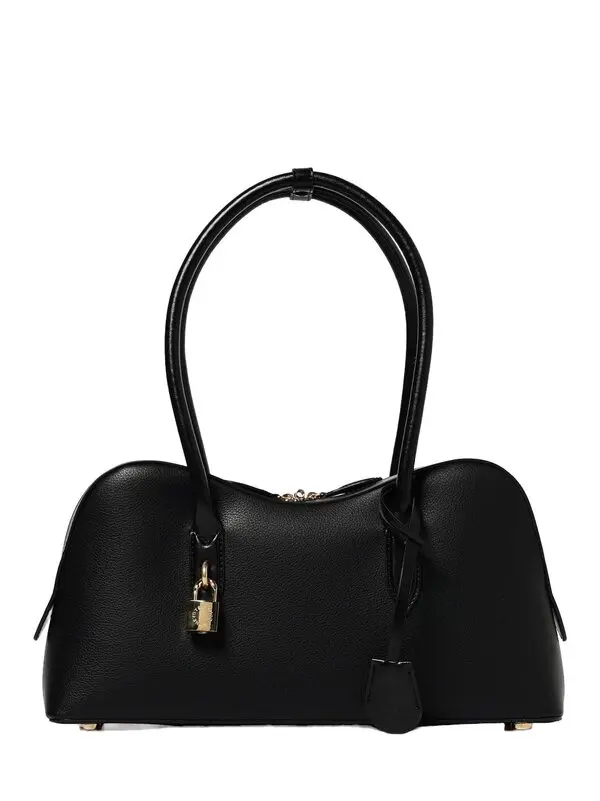 Stella McCartney Leather Shoulder Bag - Black