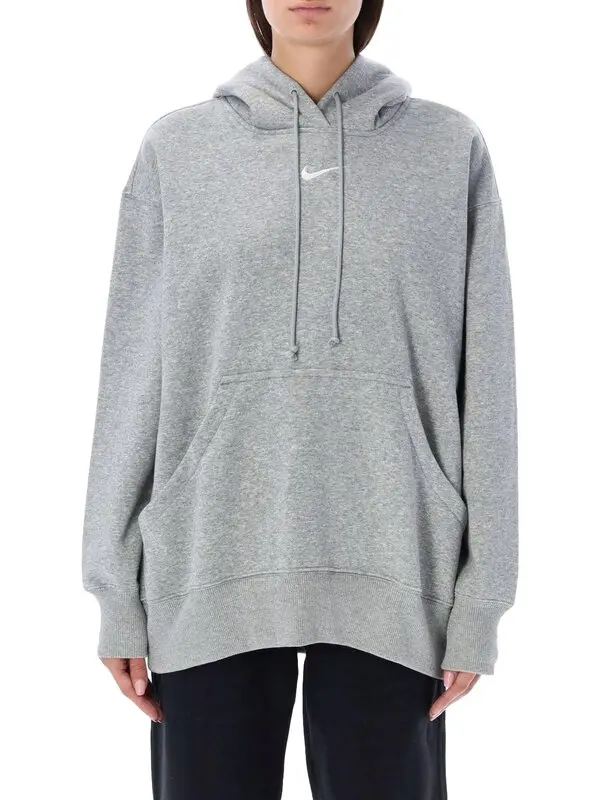 Nike Phoenix Stretch Cotton Hoodie - Grey