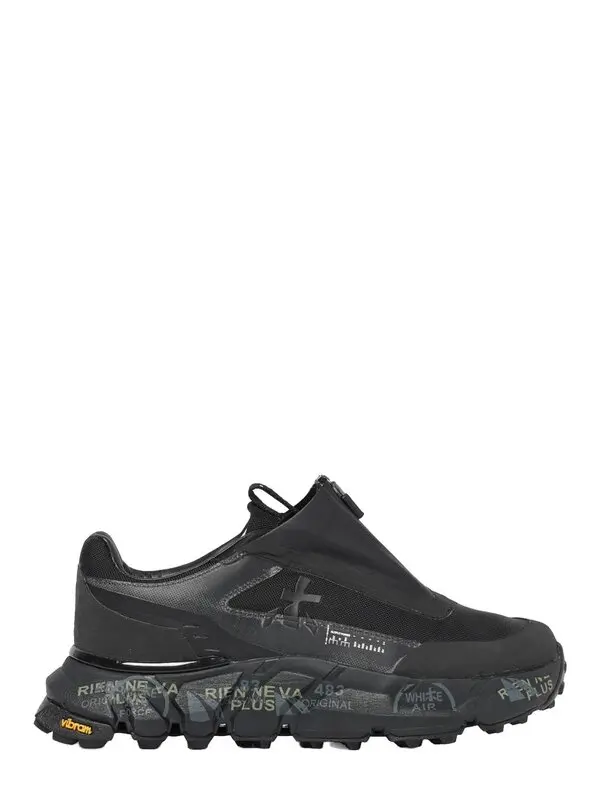 Premiata Zip-up Trainers - Brown