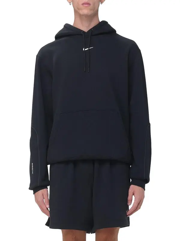 Nike Embroidered Logo Hoodie - Black