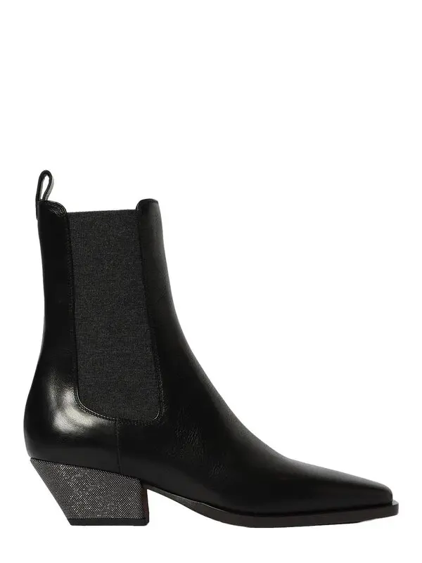 Brunello Cucinelli Chelsea Boots - Black